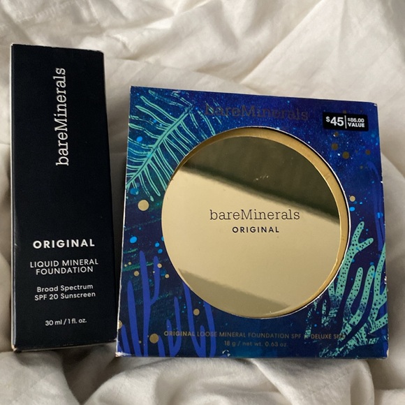 bareMinerals | Makeup | Bnwt Duo Bareminerals Original Loose Mineral ...